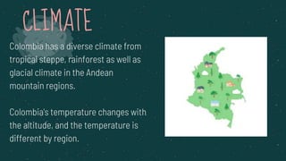 Geography of colombia | PPTX