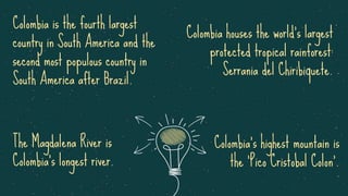 Geography of colombia | PPTX