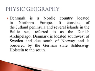 Geography of denmark | PPT