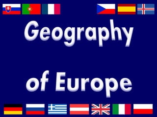 Geography of europe | PPT
