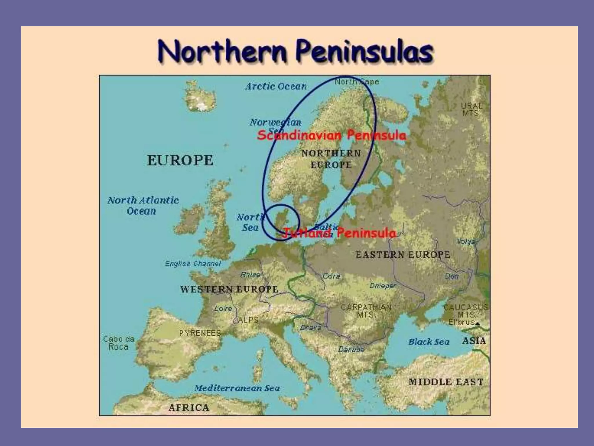 Geography of Europe | PPTX
