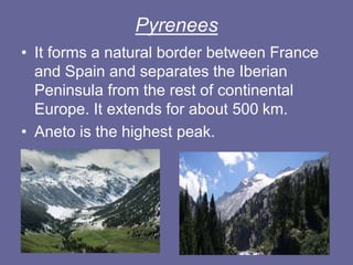 Geography of Europe | PPTX