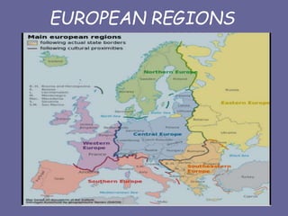 Geography of Europe | PPTX