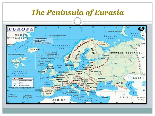 Geography of Europe | PPTX