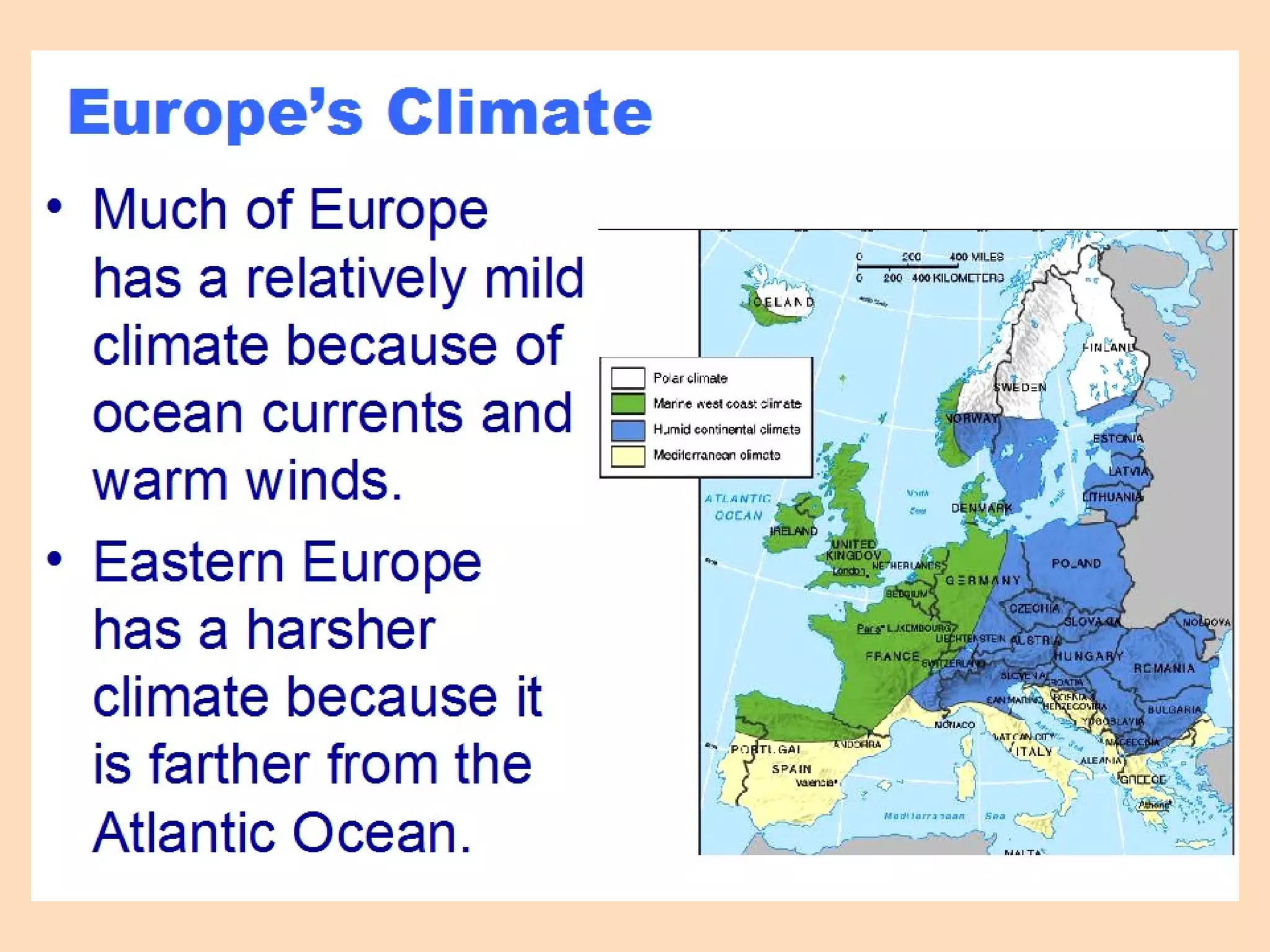 Geography of europe def1 | PPS