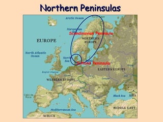 Europe Peninsulas