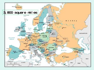 Geography of europe physical features | PPT