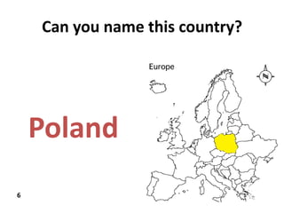 Geography of europe study ppt | PPTX