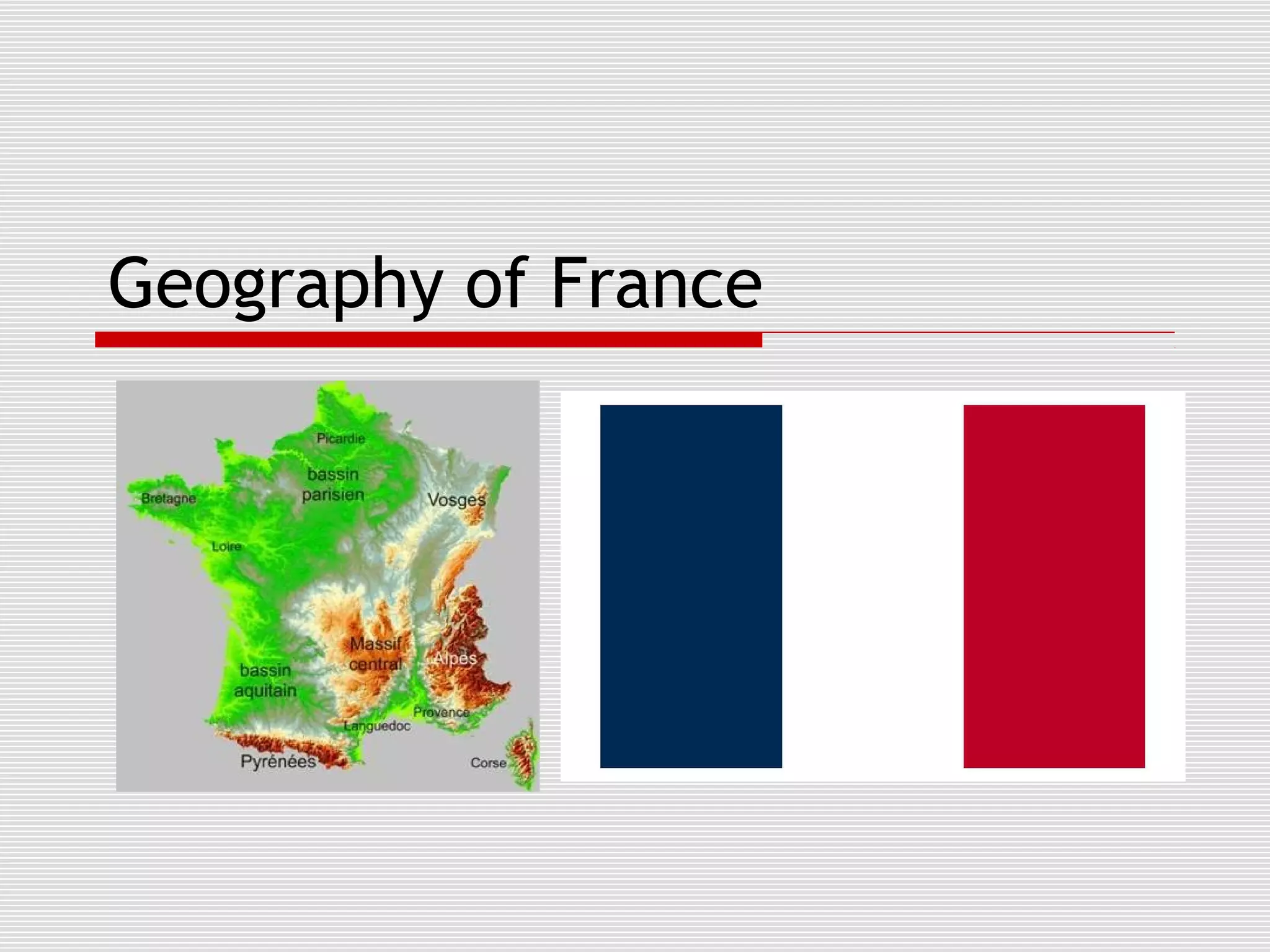 Geography of france | PPT