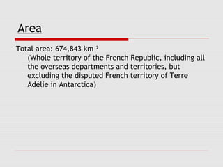 Geography of france | PPT