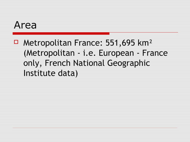 Geography of france | PPT