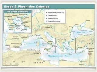 Geography of Greece and the Development of Cities | PPT