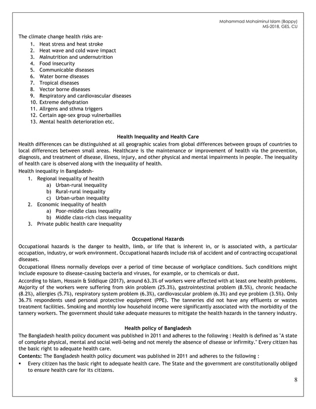 Geography of health and environment | PDF | Geography | Science