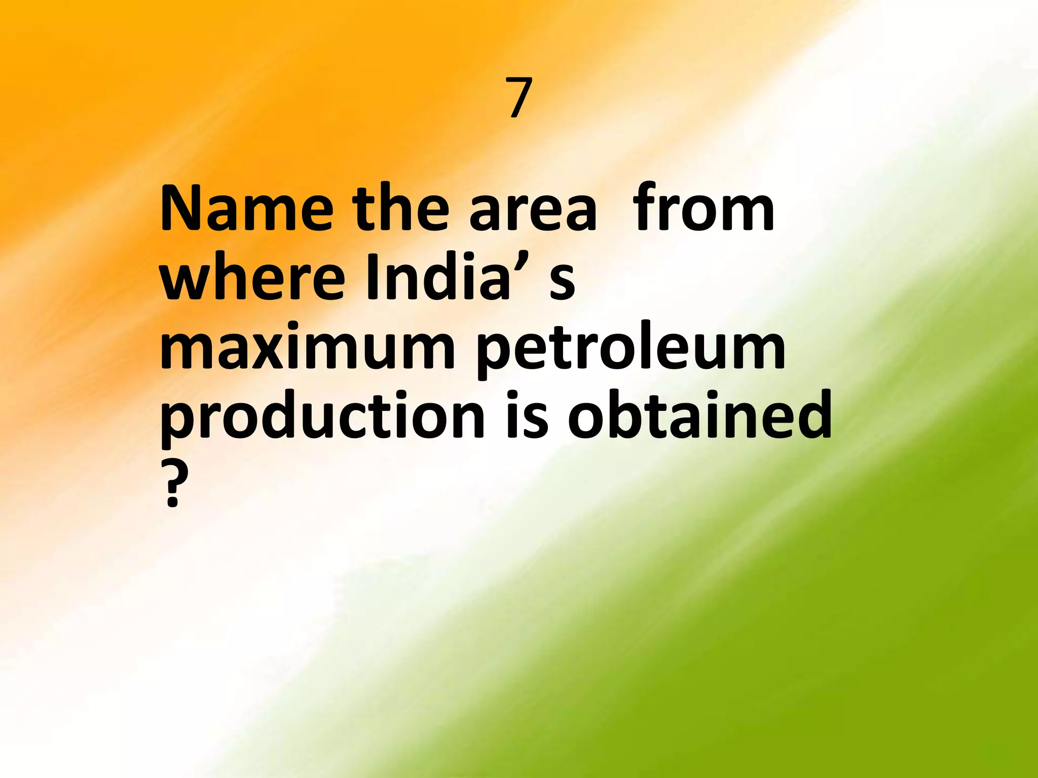 Geography of india Quiz | PPTX