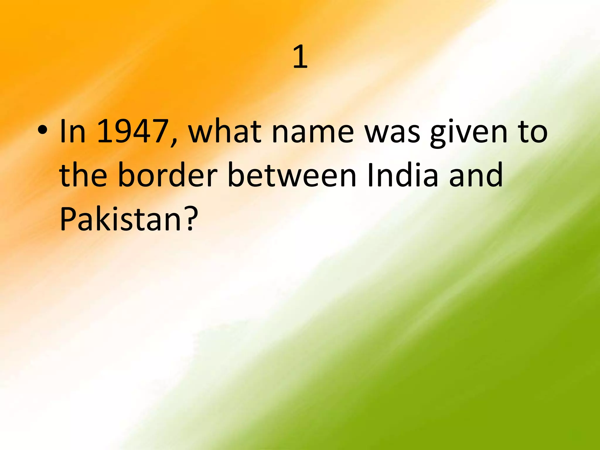 Geography of india Quiz | PPTX