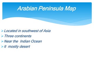 Geography of islam | PPTX