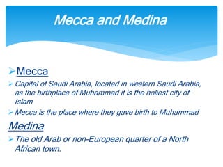 Geography of islam | PPTX