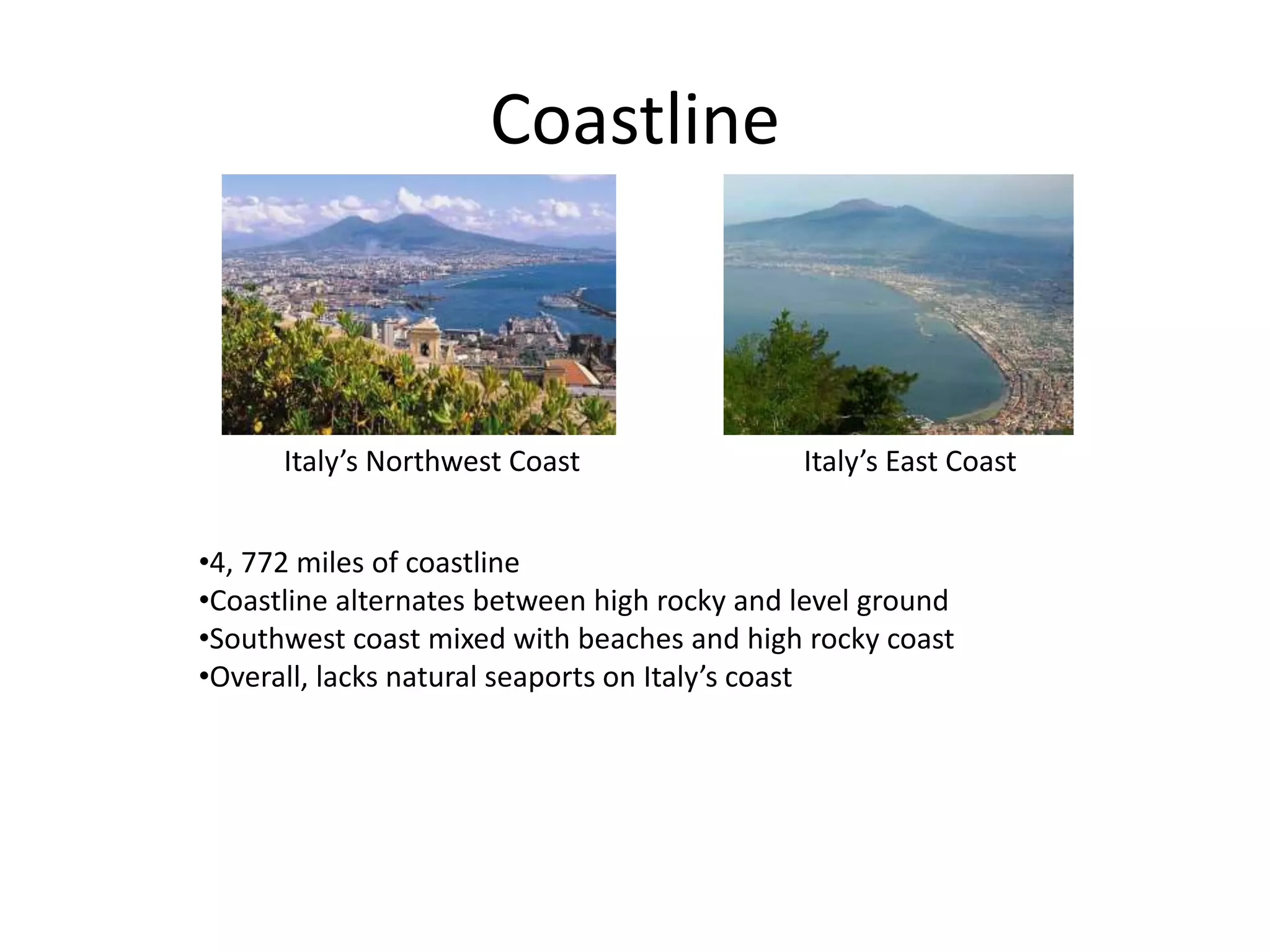 Geography of italy | PPTX