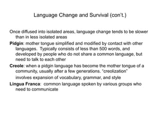 GEOGRAPHY OF LANGUAGE notes.ppt