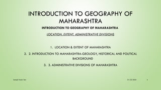 ppt based ongeography of maharashtra.pptx