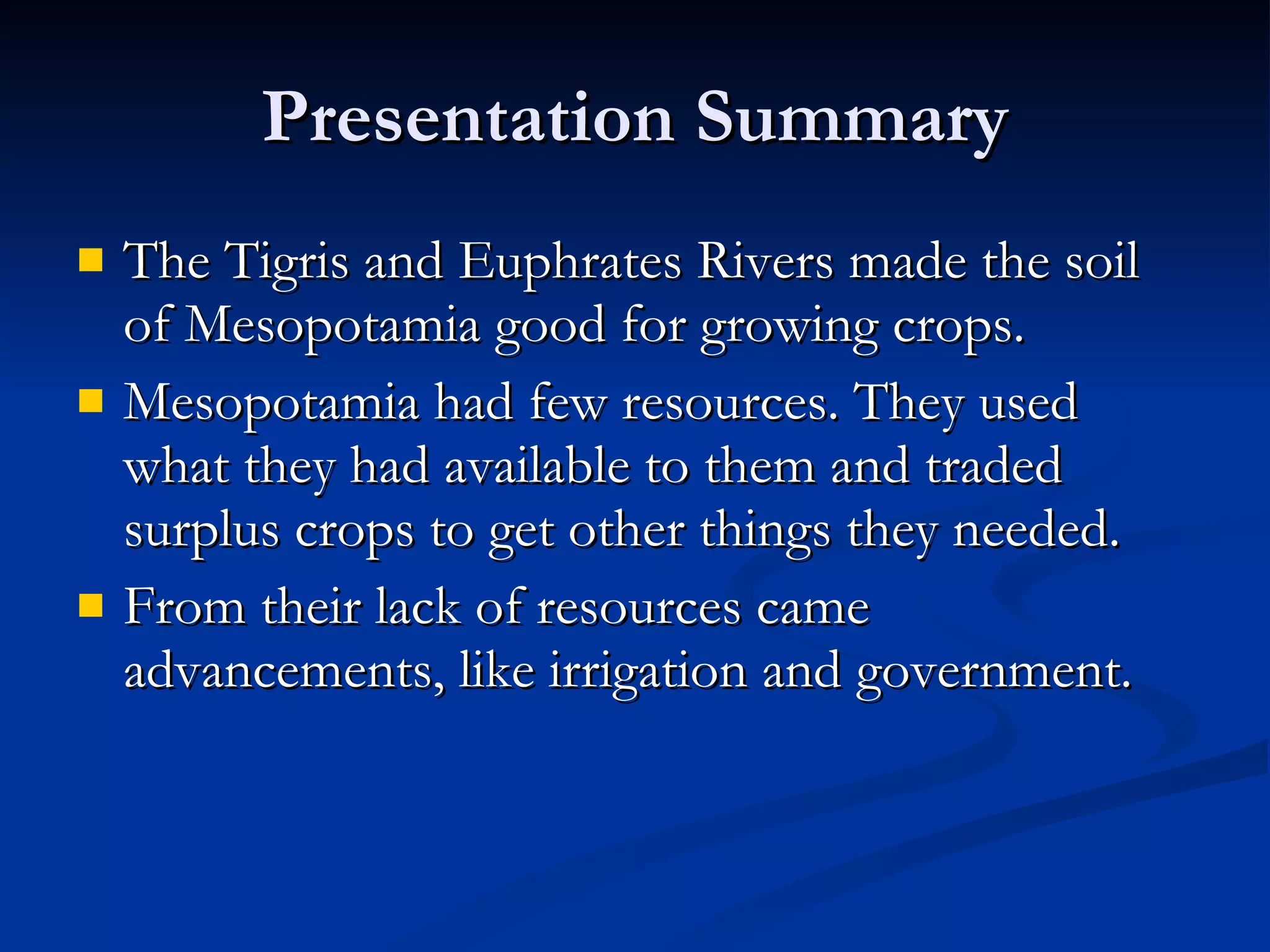 Geography Of Mesopotamia | PPT