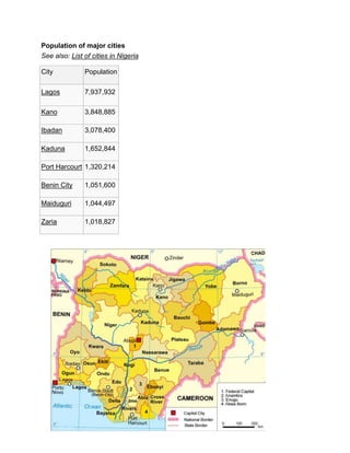 Geography of Nigeria | DOCX