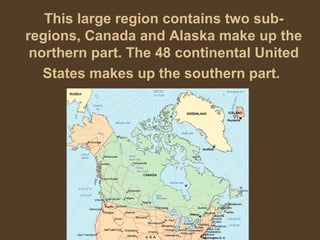 Geography of North America | PPT