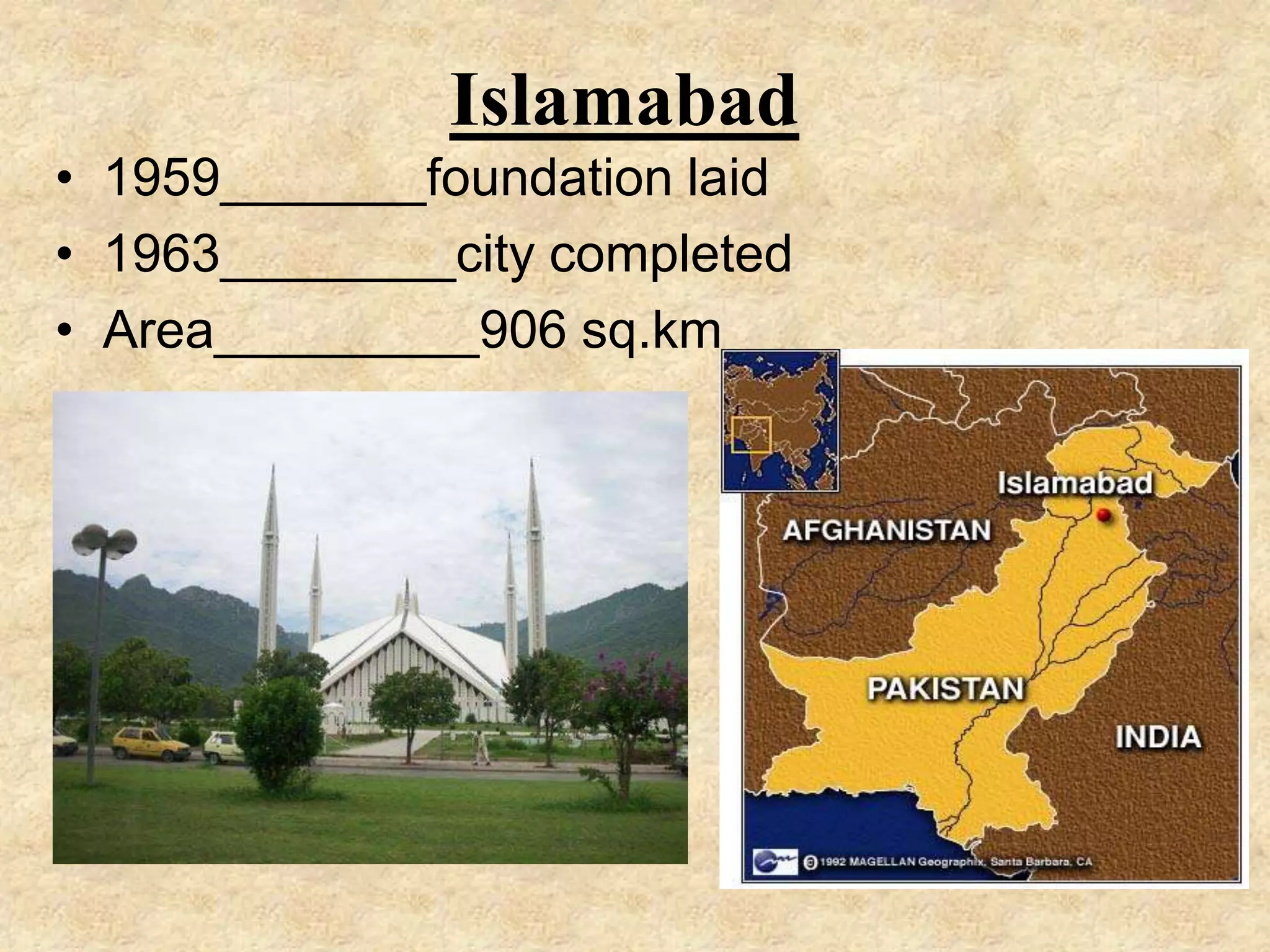 Geography of pakistan | PPTX