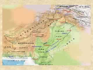 Geography of pakistan | PPTX