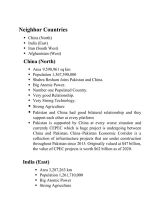 Geography of pakistan | PDF