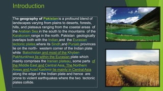 Geography of Pakistan | PPTX