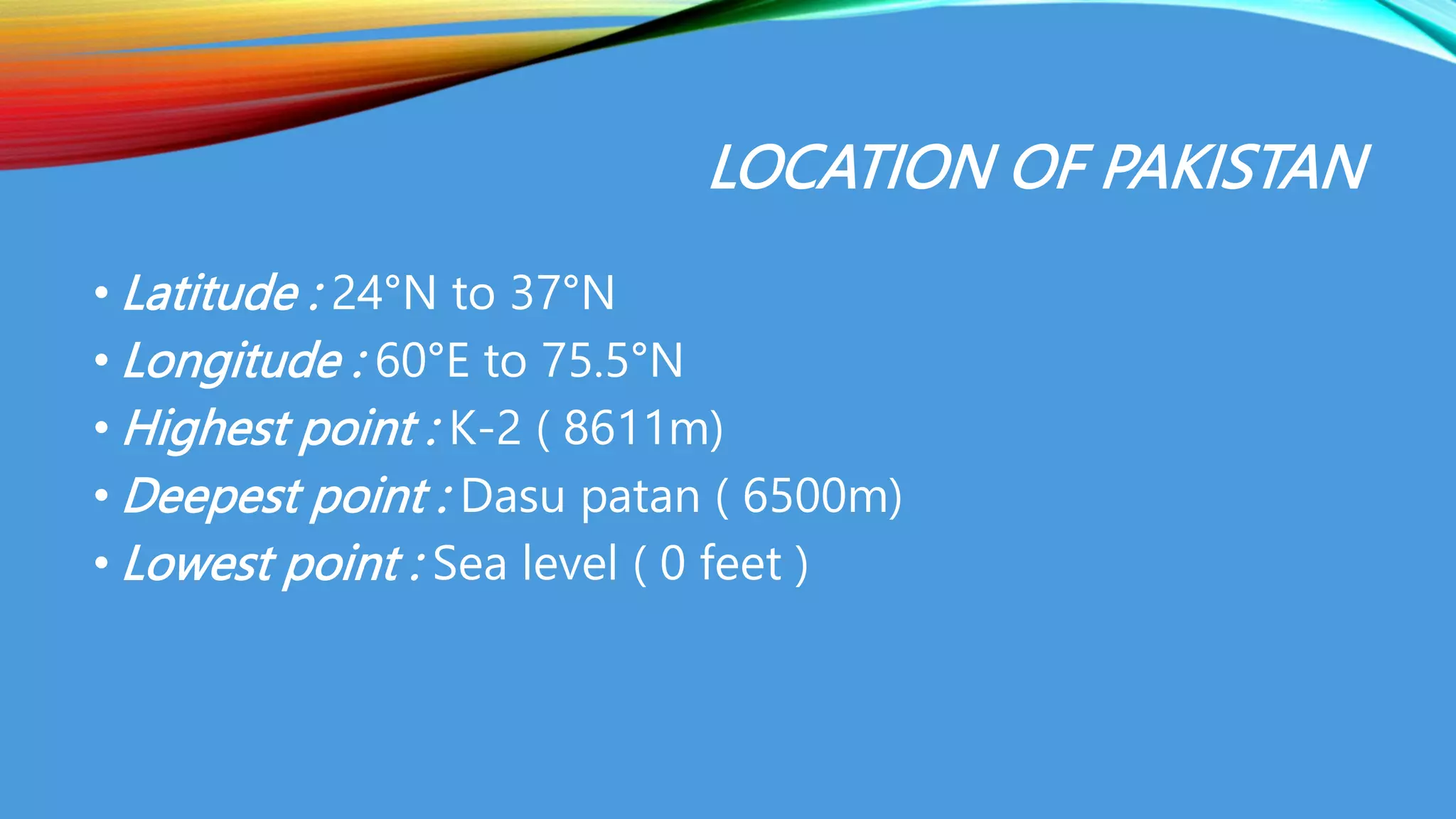 geography of Pakistan.pptx