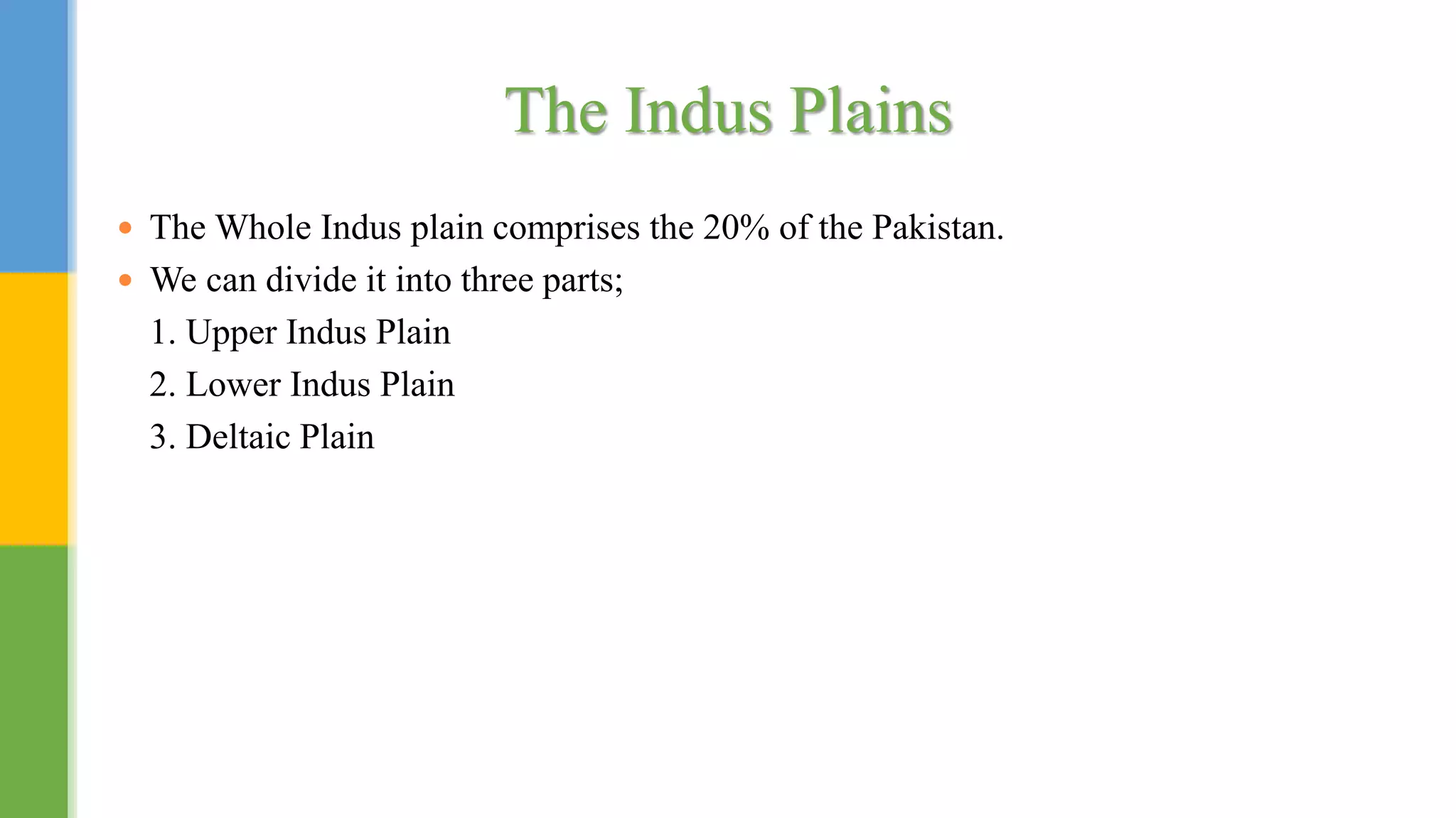 Geography of Pakistan | PPTX
