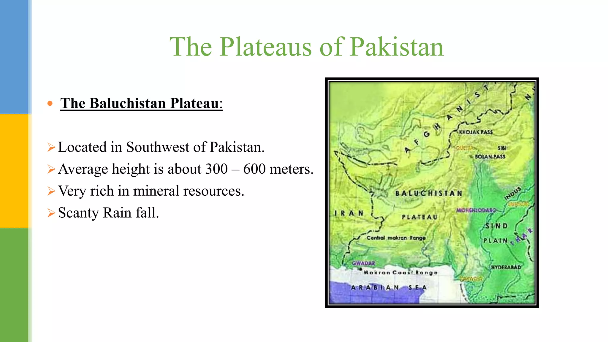 Geography of Pakistan | PPTX