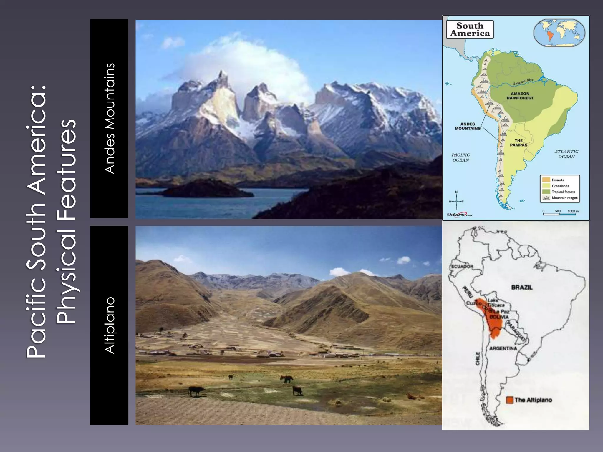 Geography: Geography of South America | PPTX