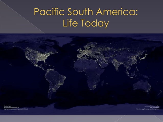 Geography: Geography of South America | PPTX