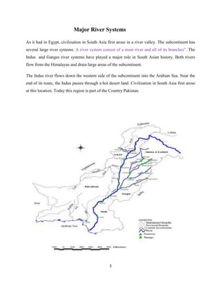 South Asian History {Geography of south Asia} | PDF