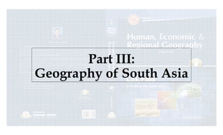 Geography of south asia | PDF