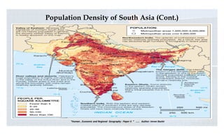 Geography of south asia | PDF