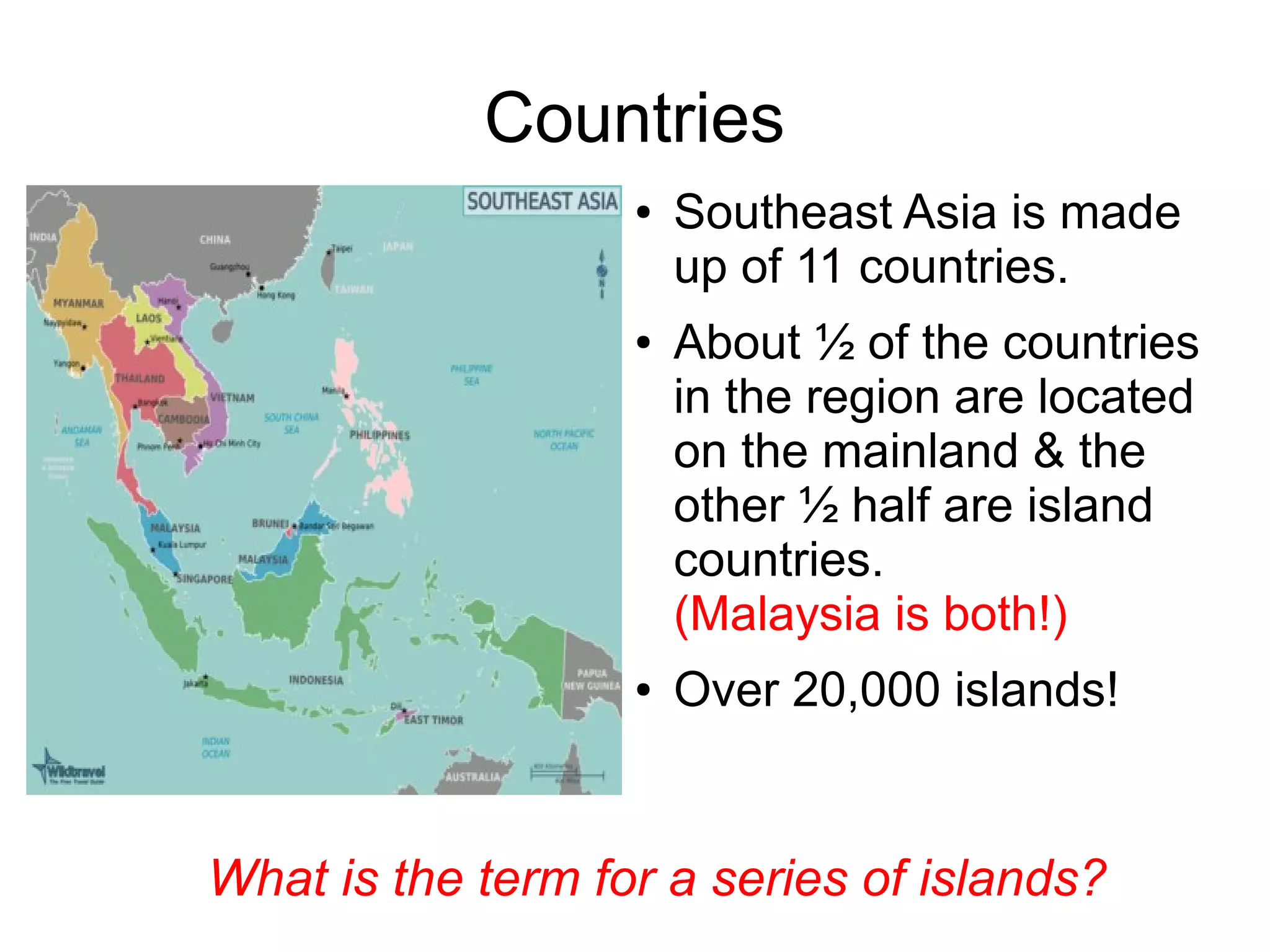 Geography of southeast asia | ODP