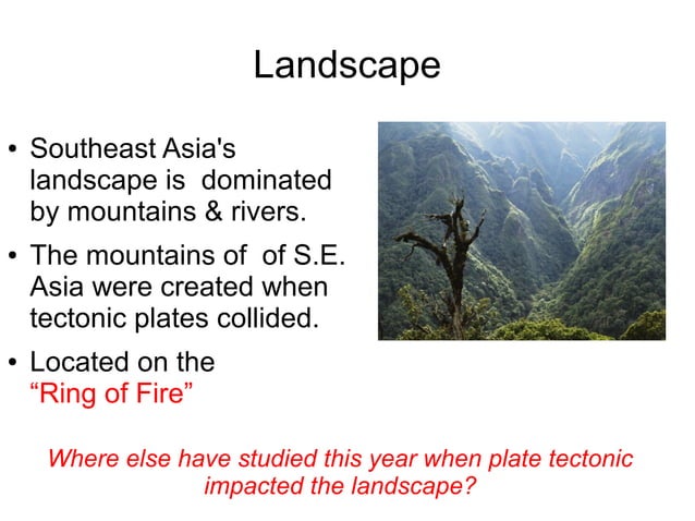 Geography of southeast asia | ODP