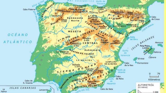Geography of spain | PPTX | Geography | Science