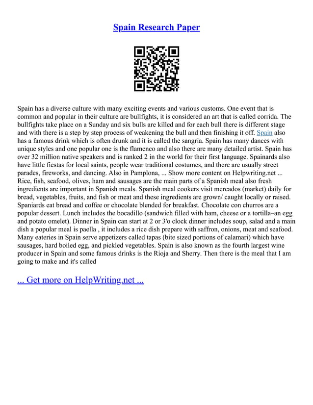 Geography Of Spain | PDF