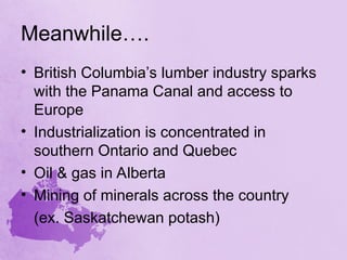 Geography of the Canadian Economy(3).ppt | Commodities | Economy