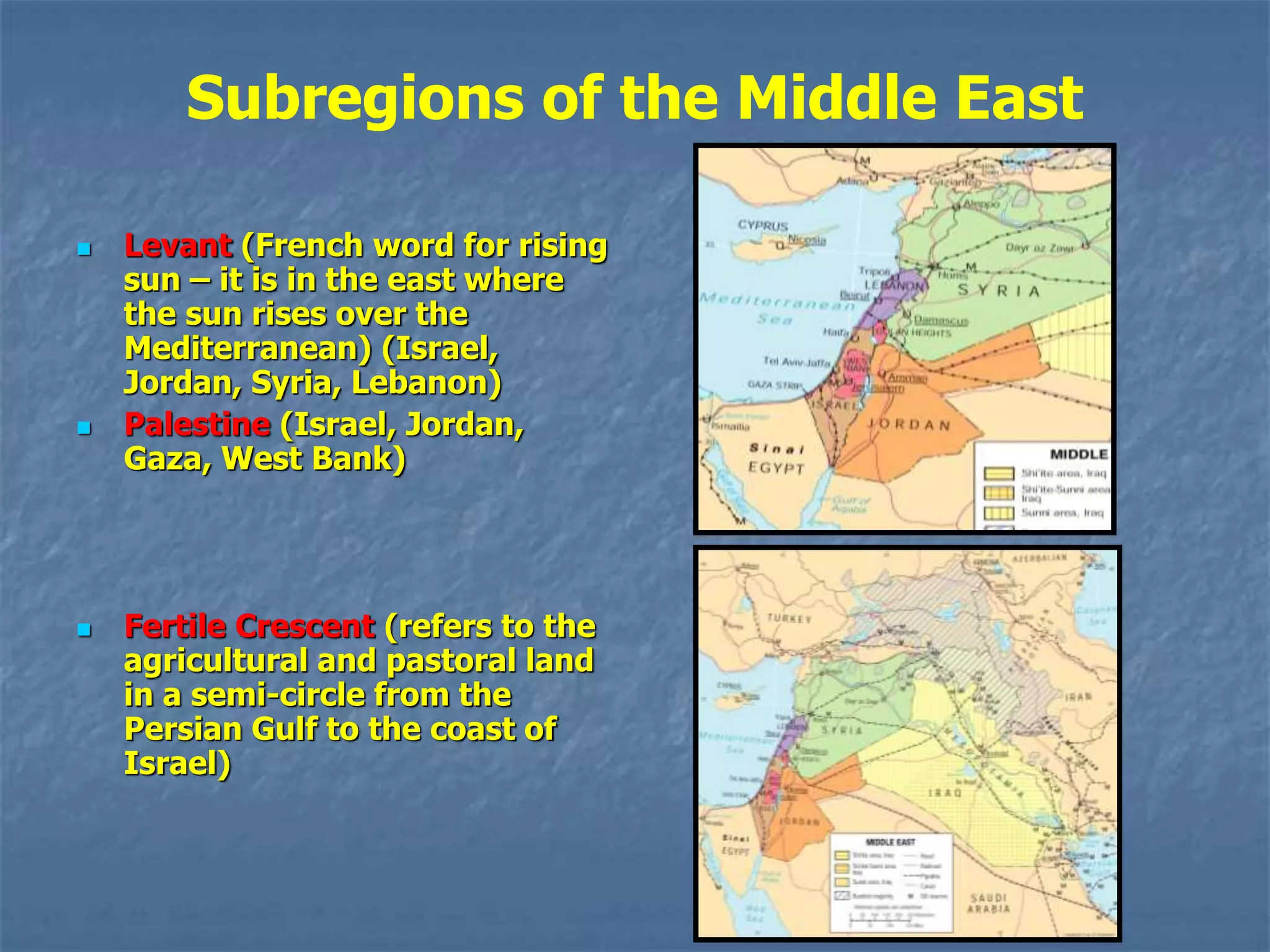 Geografi Timur Tengah | PPT | Africa Travel | Travel Locations