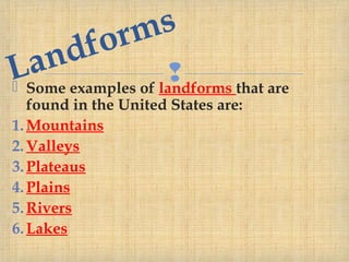 Geography of the u.s 4 regions | PPT