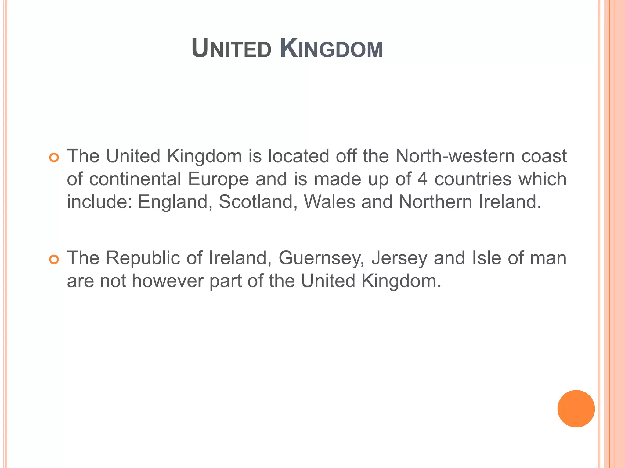 Geography of the united kingdom | PPTX
