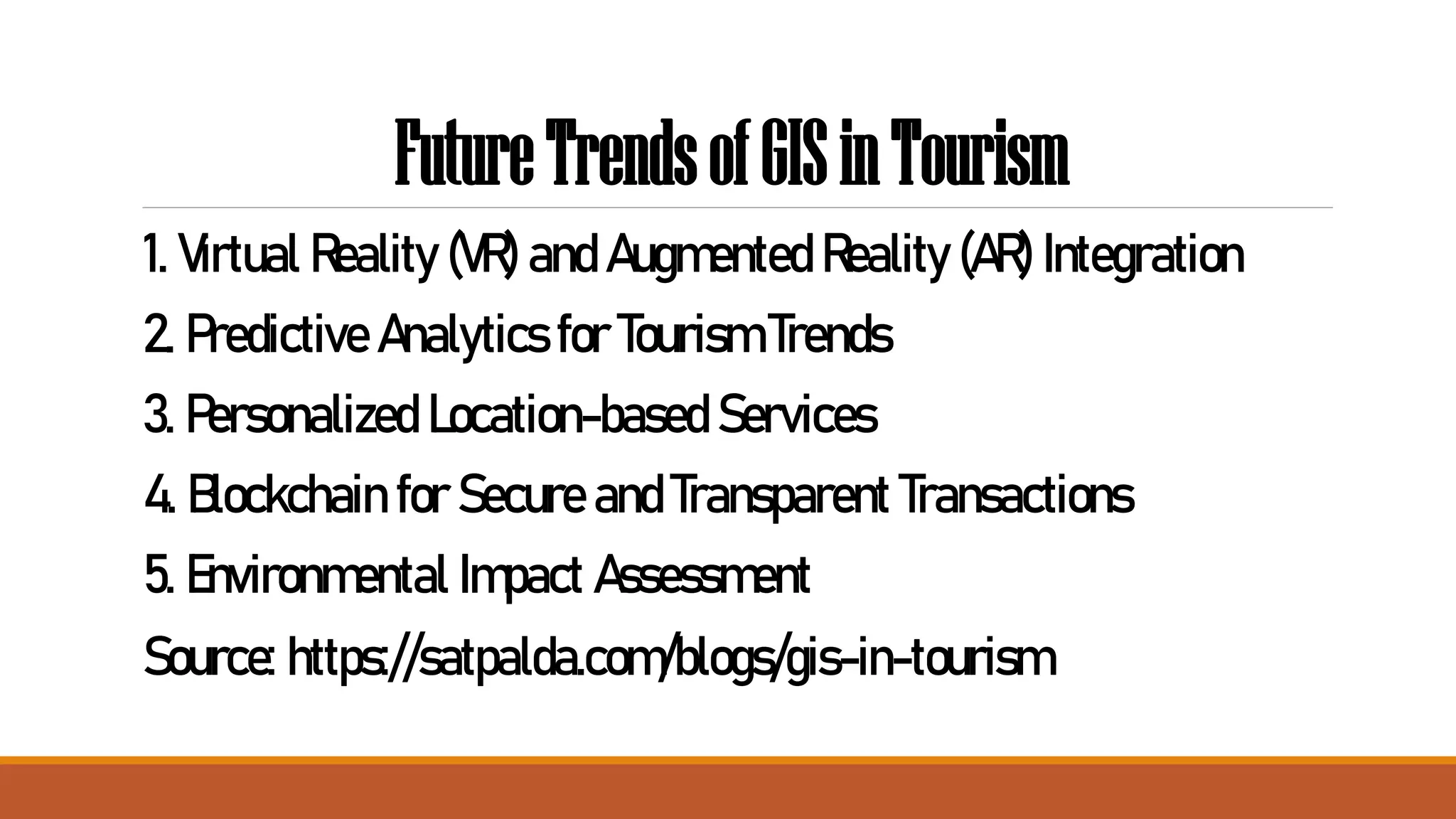 Geography of Tourism: GIS and Tourist Map | PPT