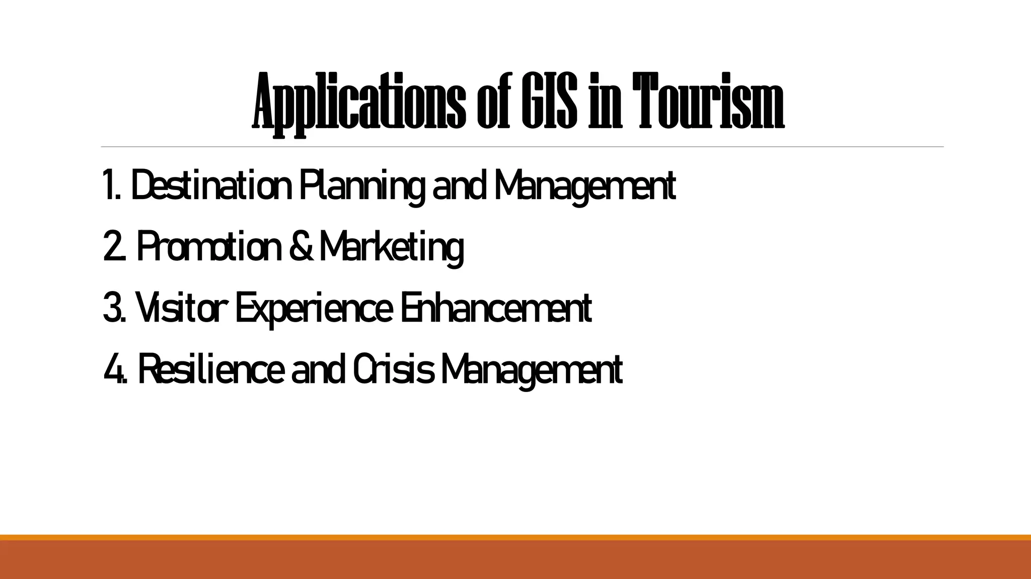 Geography of Tourism: GIS and Tourist Map | PPT