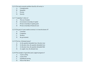 Geography of World Economy (16GEO2C1) | PPT
